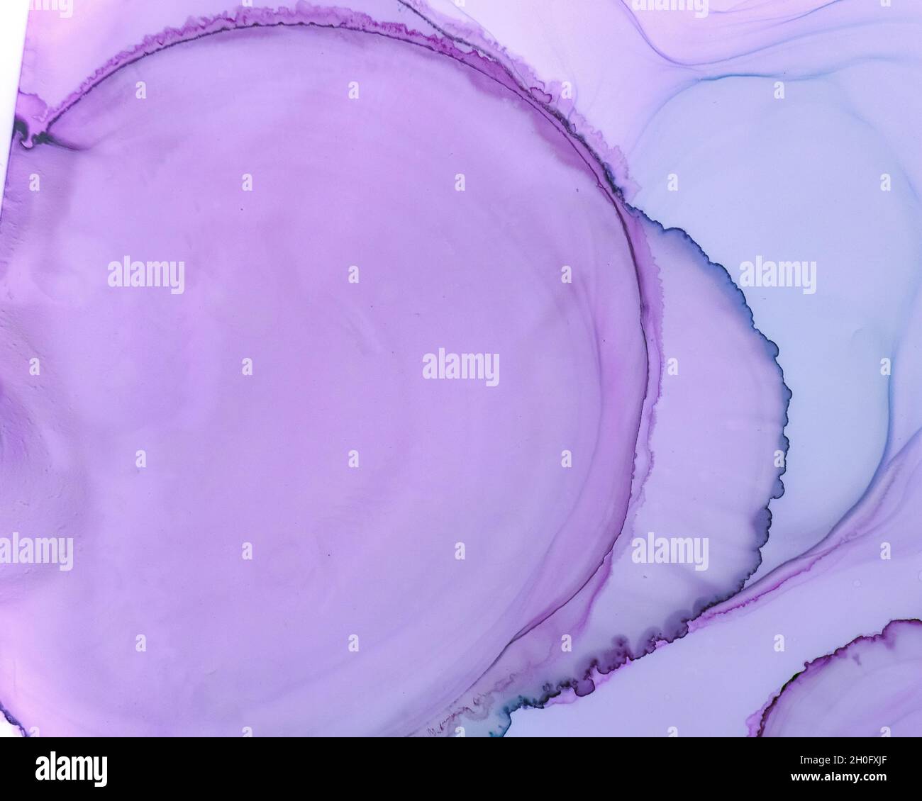 Ethereal Paint Pattern. Alcohol Ink Wash Stock Photo - Alamy