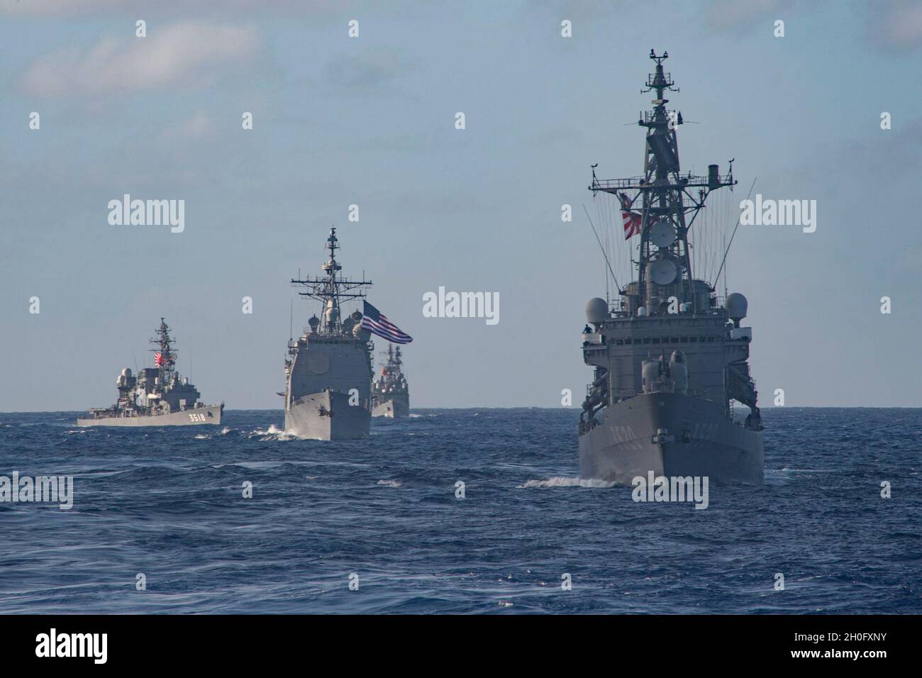 PACIFIC OCEAN (Feb. 28, 2021) – The Japan Maritime Self-Defense Force ...