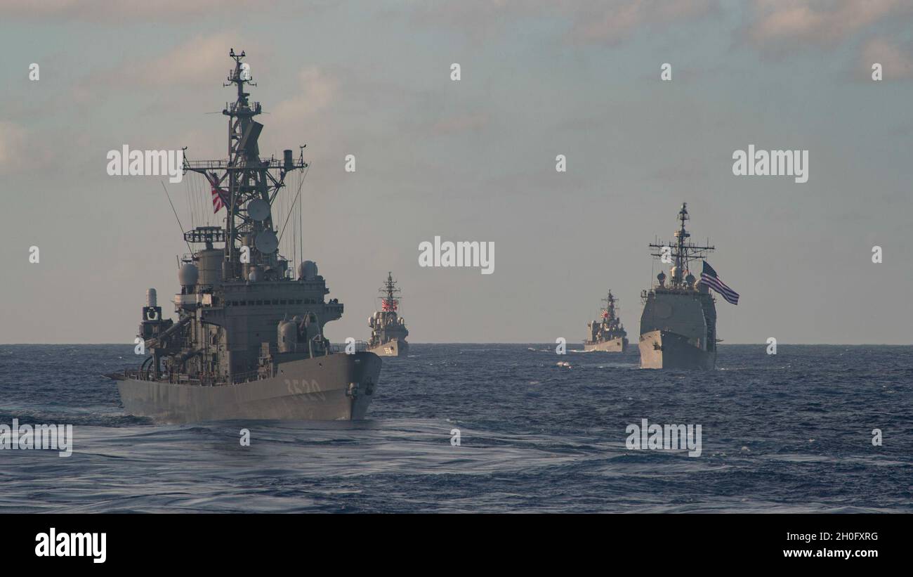 PACIFIC OCEAN (Feb. 28, 2021) – The Japan Maritime Self-Defense Force ...