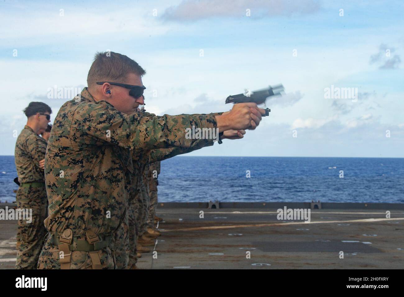 U.S. Marine Corps Lance Cpl. Jeron Burton, a light armored ...