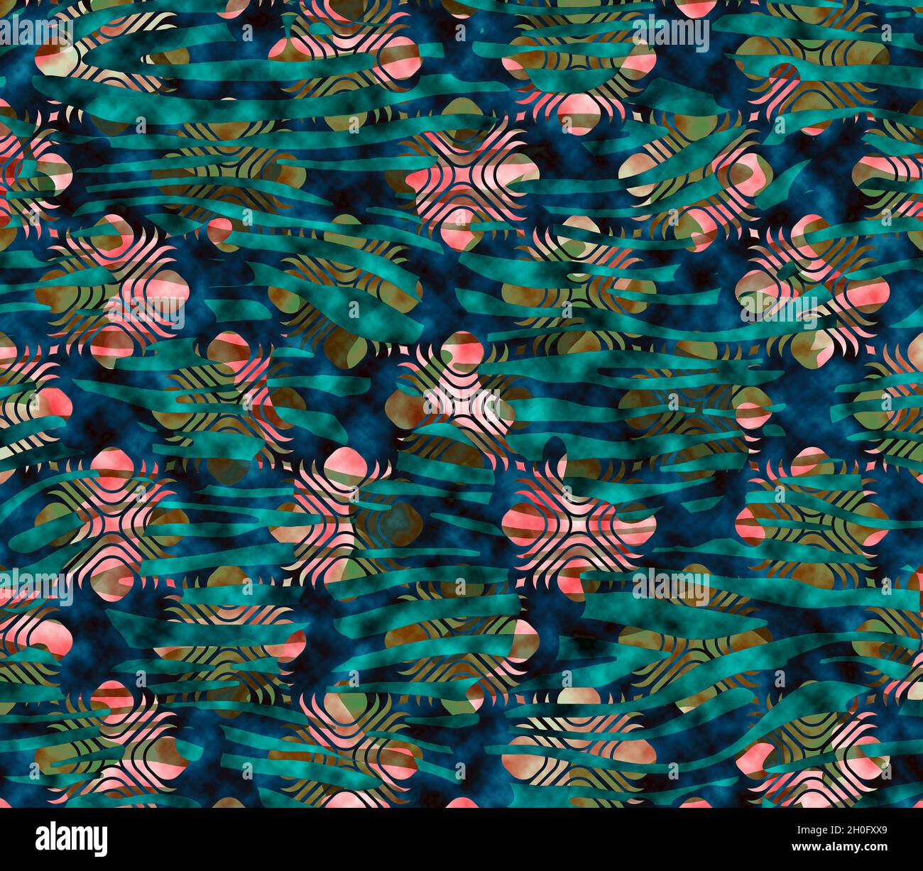 textile print patterns, modern mixed designs Stock Photo - Alamy
