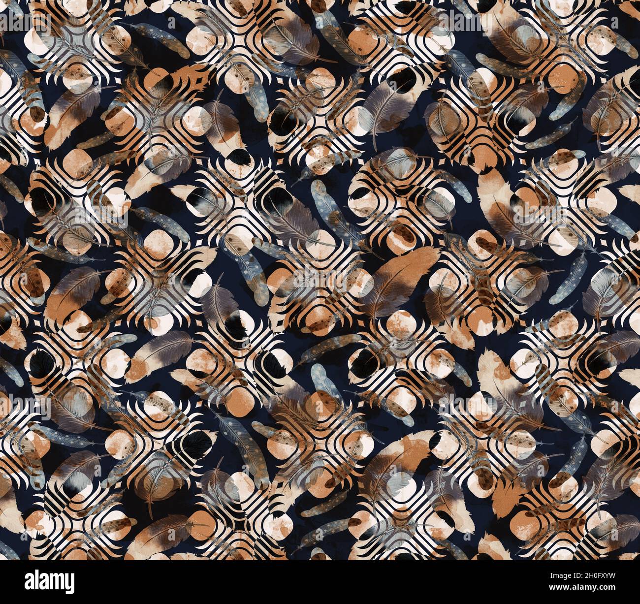 textile print patterns, modern mixed designs Stock Photo - Alamy