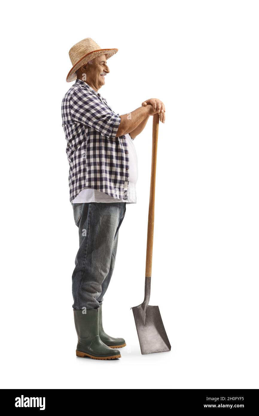 White shirt shovel hi-res stock photography and images - Alamy