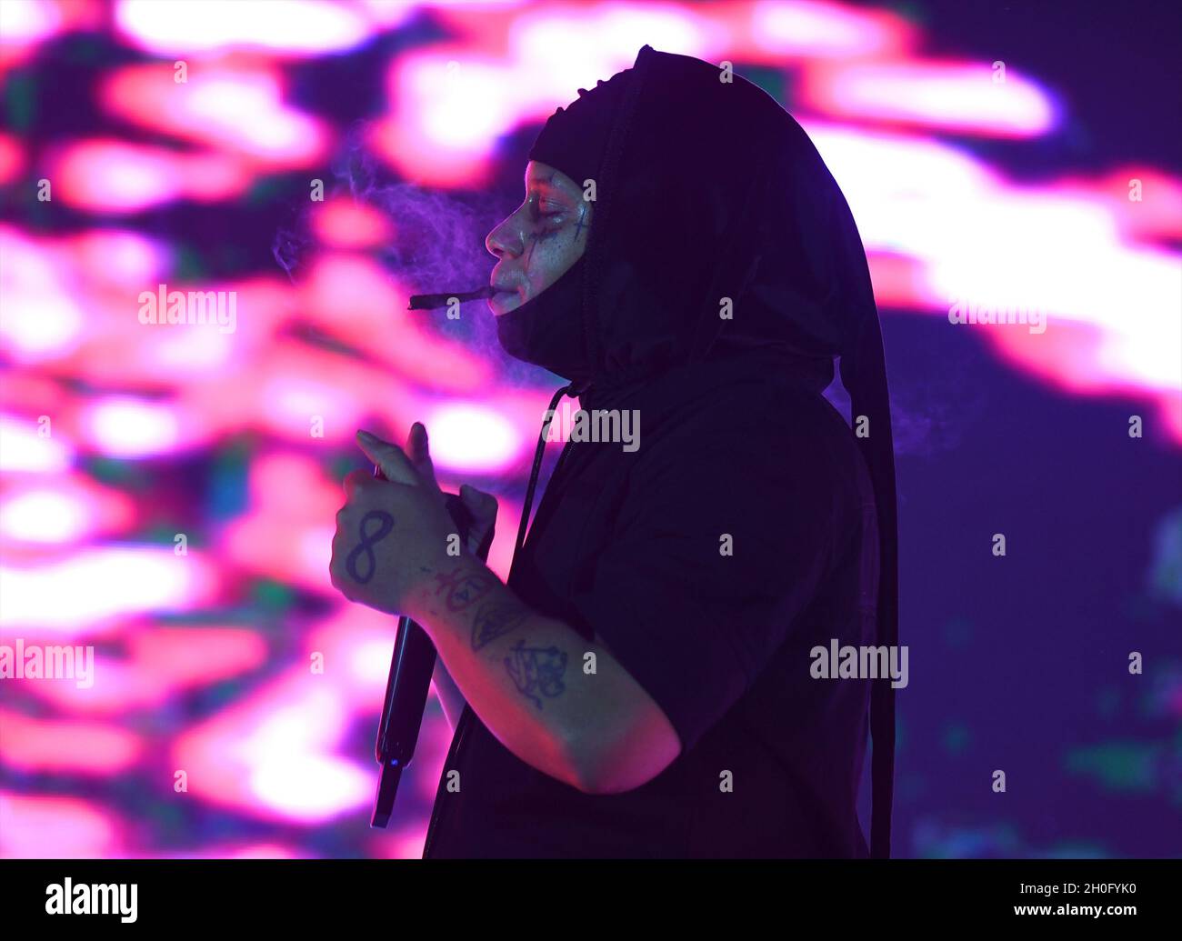 Miami - FL - 20210919 Trippie Redd performs during the Tripp at Knight ...