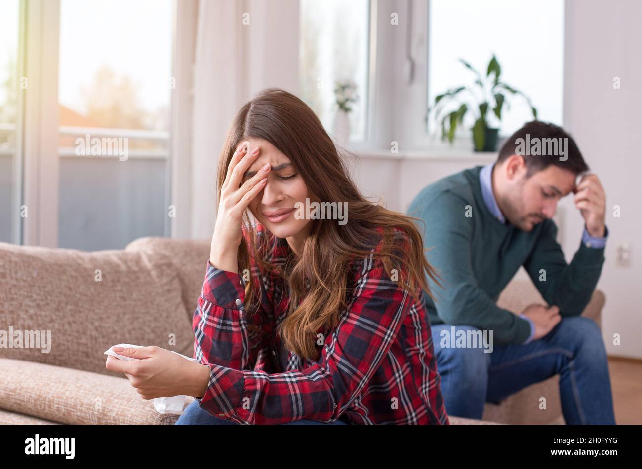 Unhappy emotion feeling feelings girl hi-res stock photography and ...