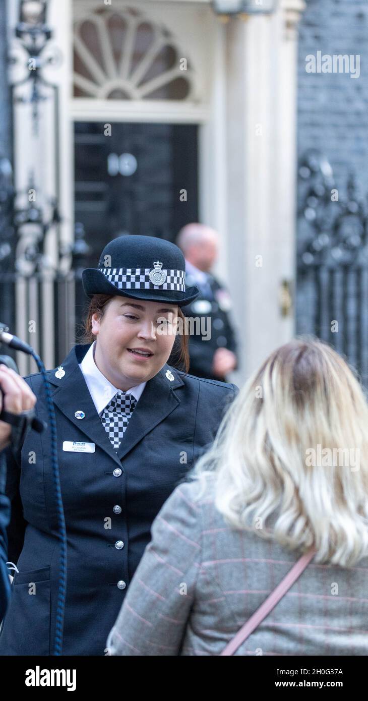 London, UK. 12th Oct, 2021. Police bravery awards reception at 10 ...