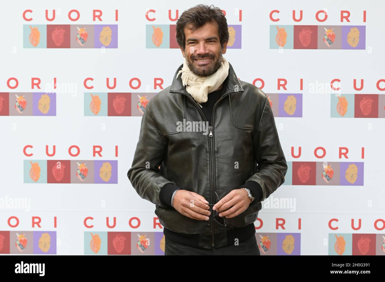Rome, Italy. 12th Oct, 2021. Marco Bonetti attends the photocall of Rai ...