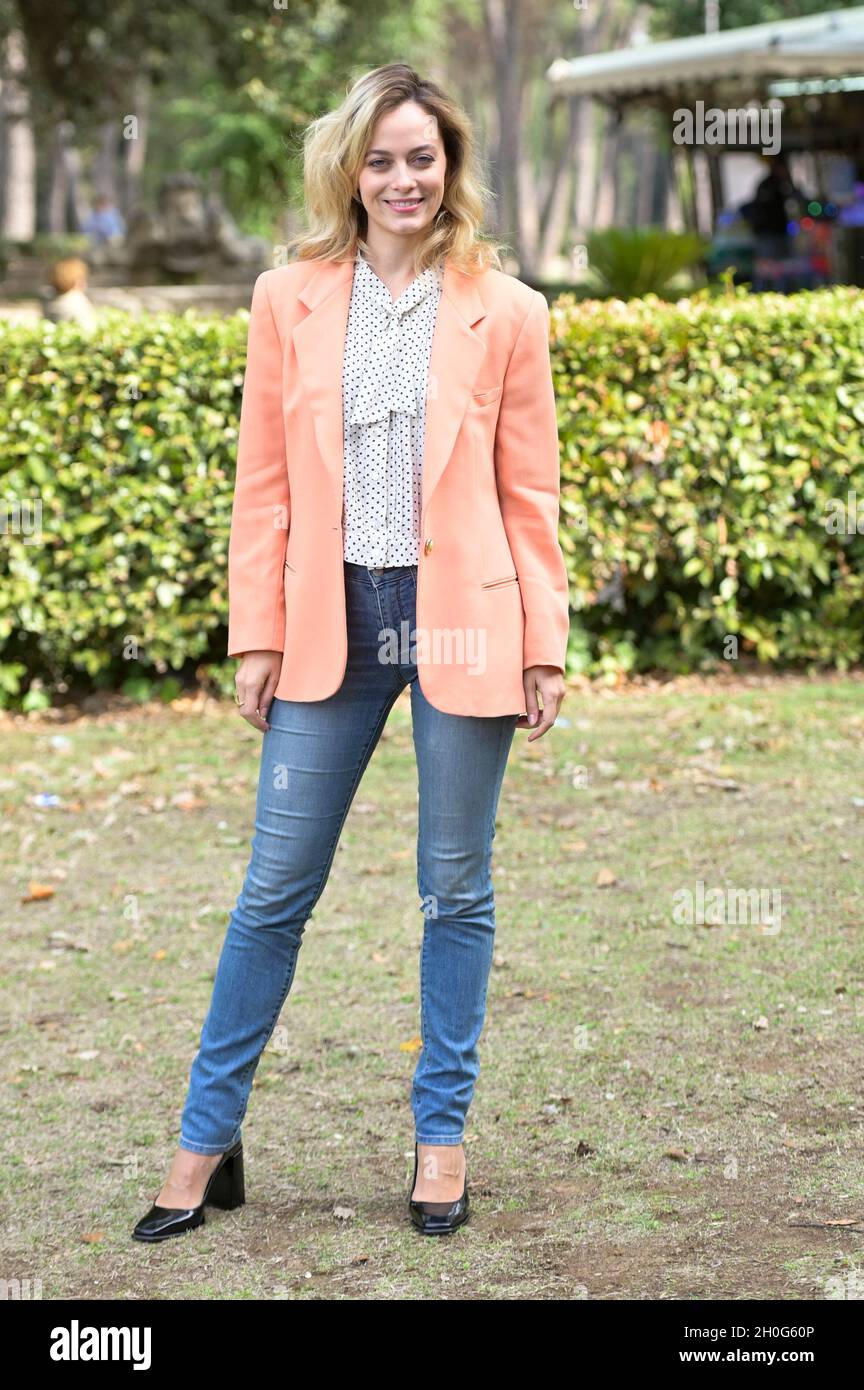 Gaia Messerklinger attends the photocall of Rai fiction Cuori at Casa ...