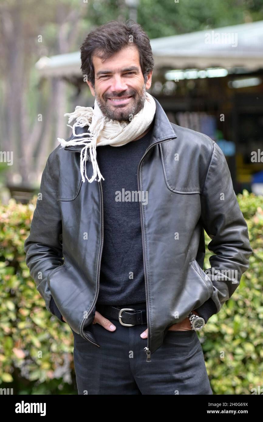 Rome, Italy. 12th Oct, 2021. Marco Bonetti attends the photocall of Rai ...