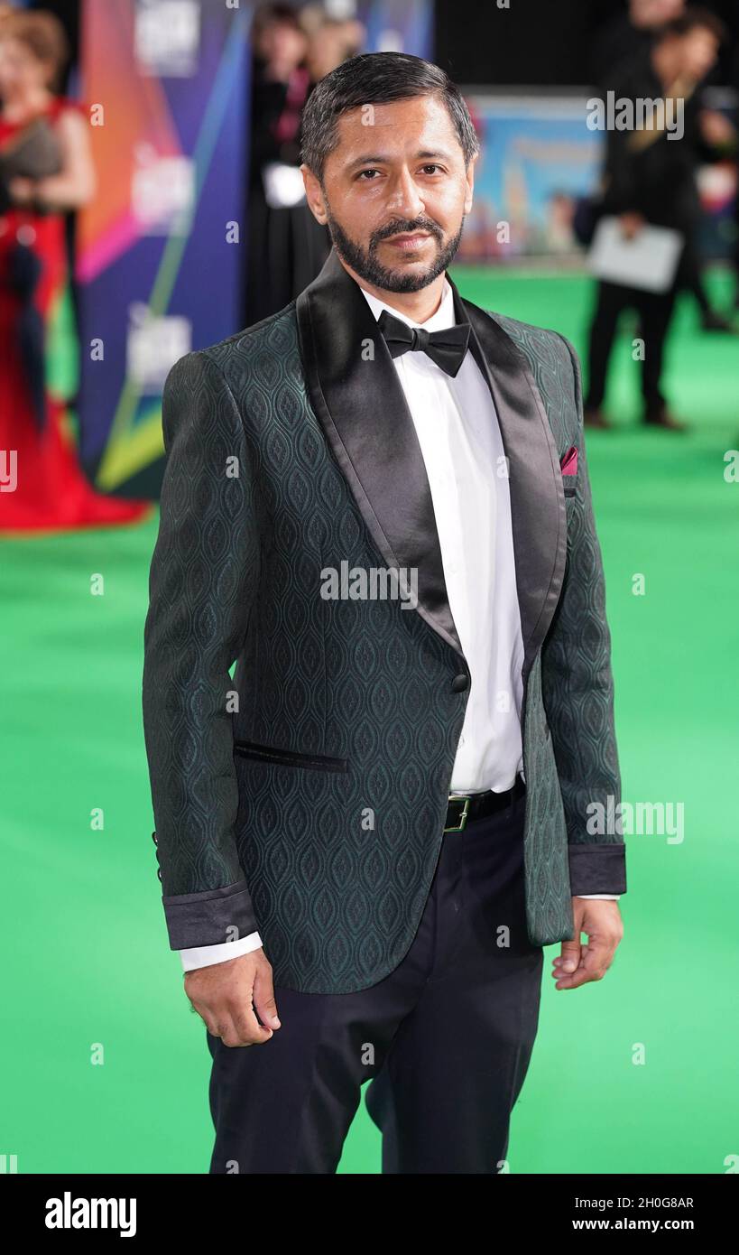 Ash Tandon arrives for the world premiere of 'The Phantom of the Open ...