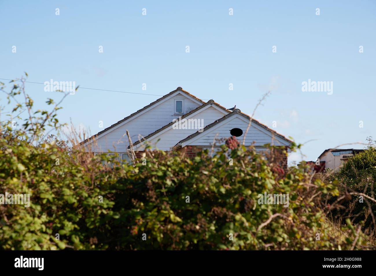 Three pitched roofs hi-res stock photography and images - Alamy