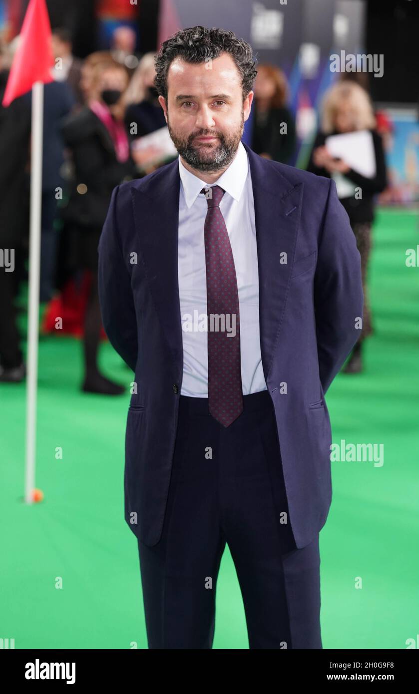 Daniel Mays arrives for the world premiere of 'The Phantom of the Open ...