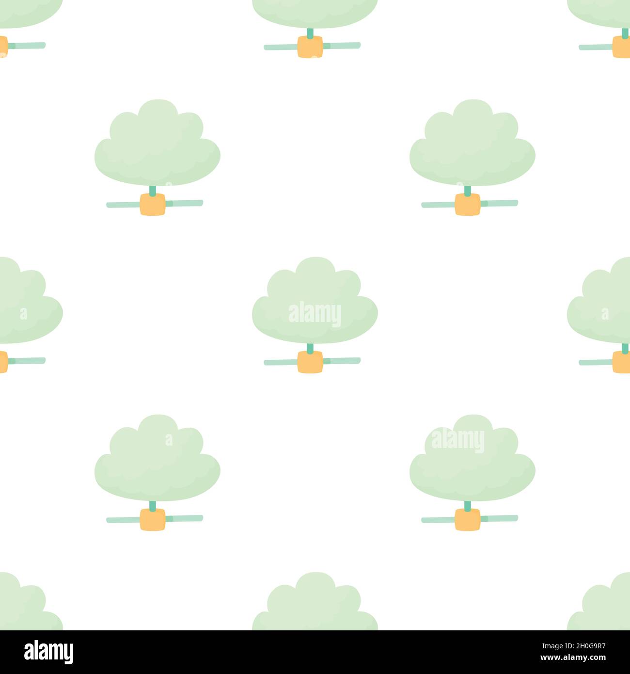 Cloud database pattern seamless background texture repeat wallpaper ...