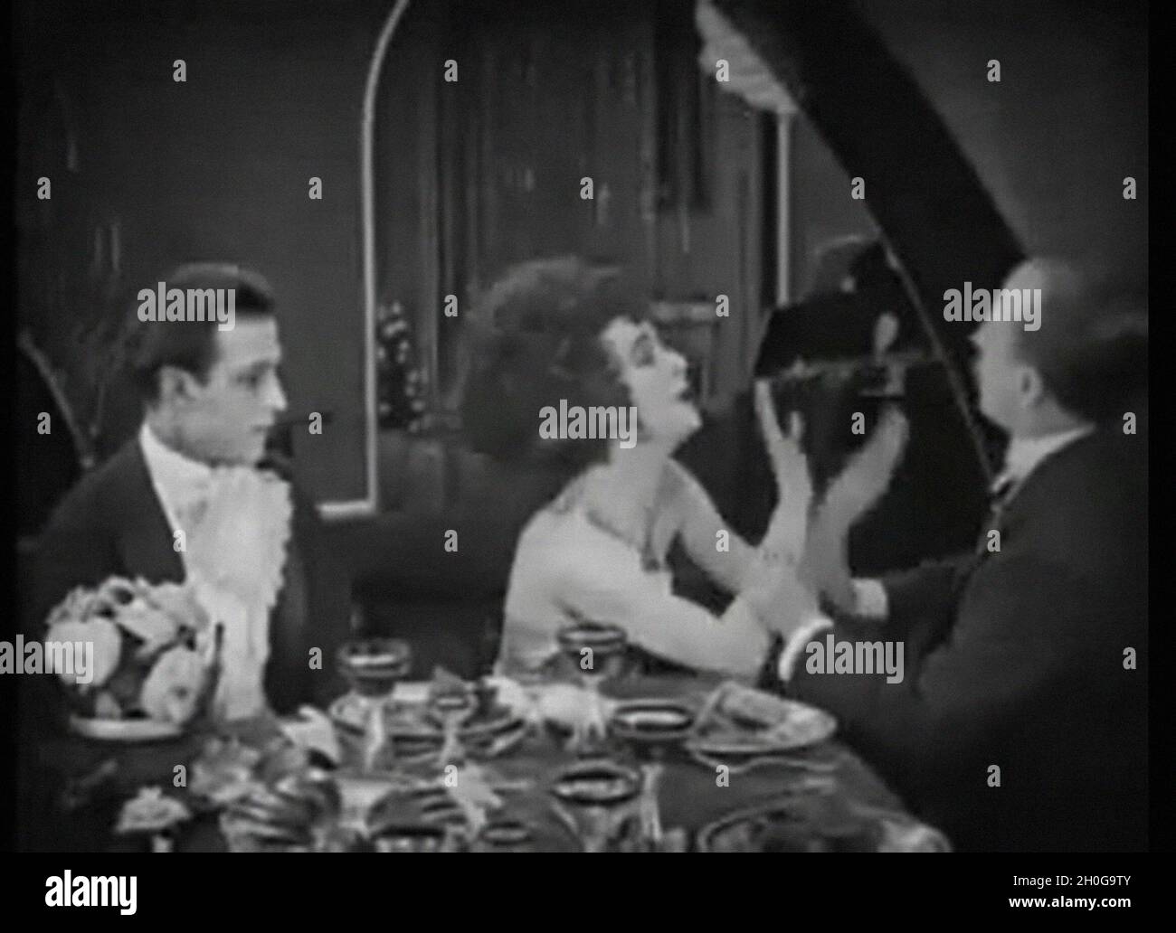 Vintage screenshot from the 1921 movie Camille Stock Photo - Alamy