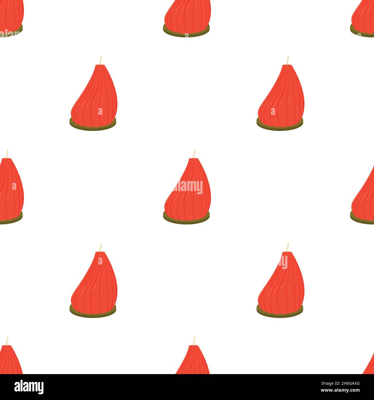 Big red candle pattern seamless background texture repeat wallpaper ...