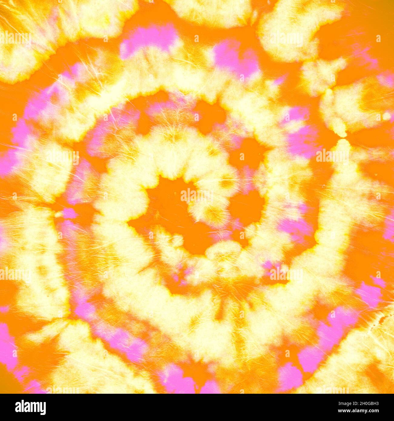 Abstract Dye. Hippie Swirl Background. Yellow Stock Photo - Alamy