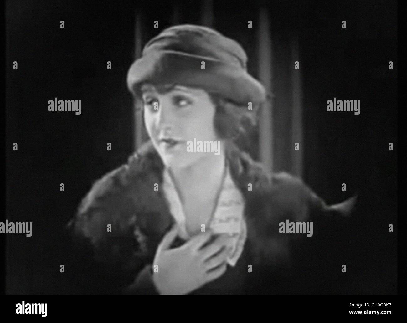 Vintage screenshot from the 1921 movie Camille Stock Photo - Alamy