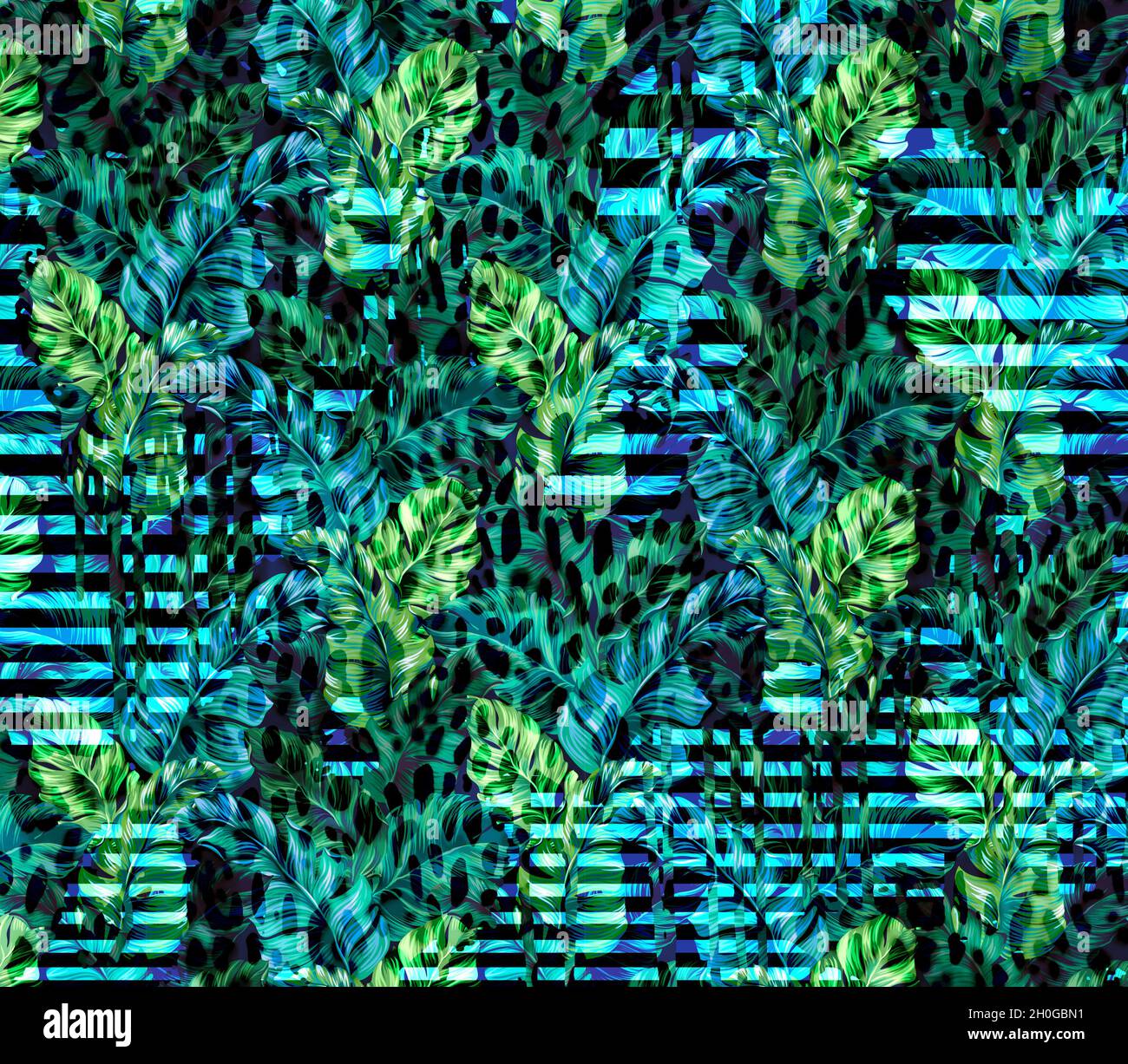 textile print patterns, modern mixed designs Stock Photo - Alamy