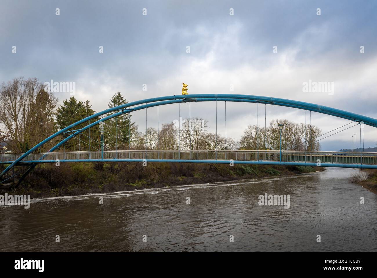 Rattenbrucke (Rats Bridge) - Hamelin, Lower Saxony, Germany Stock Photo ...