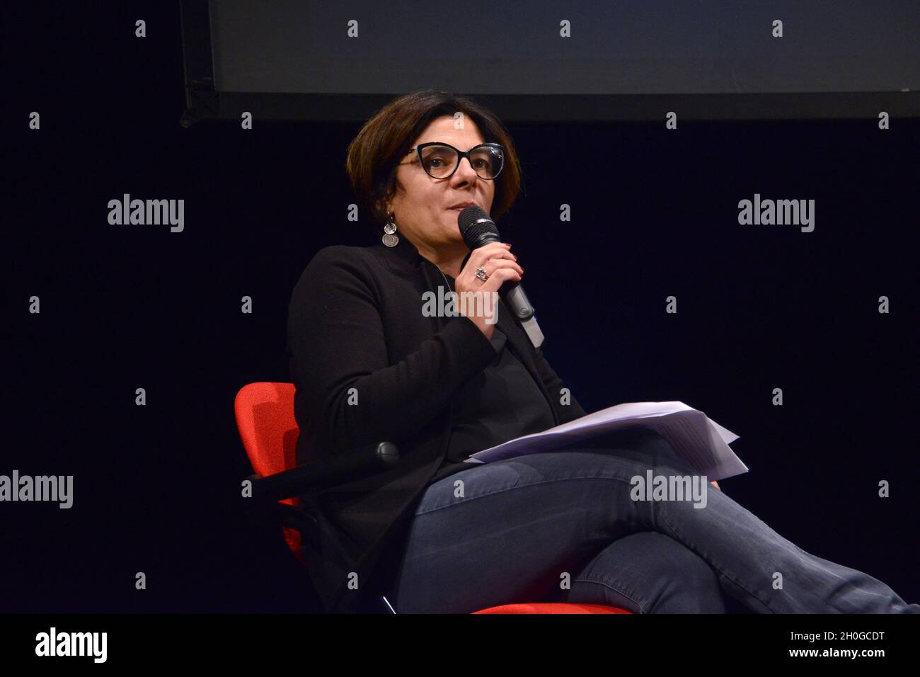 Rome, Italy. 12th Oct, 2021. Francesca Del Bello Credit: Independent ...