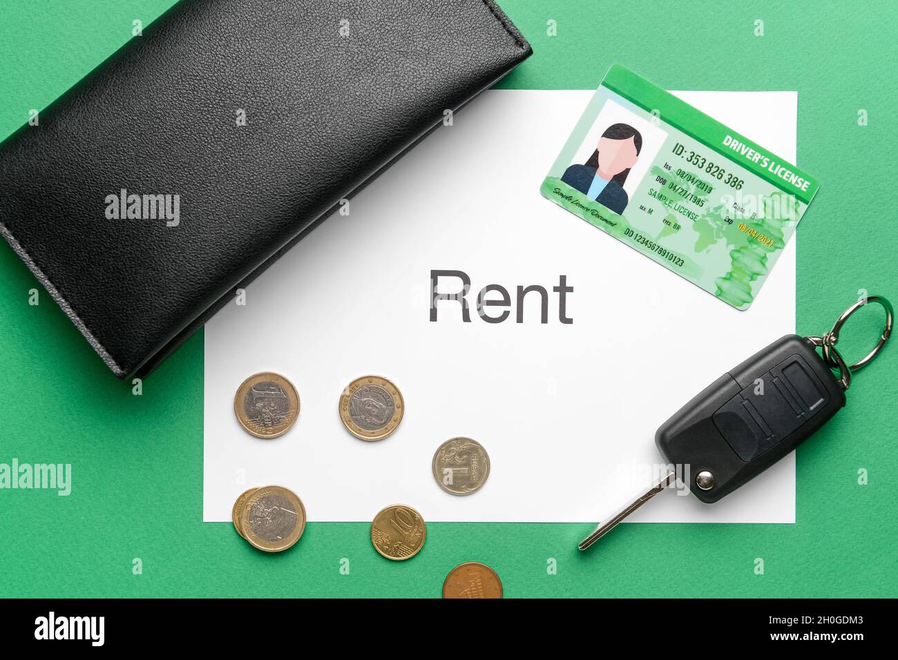 Paper driving license hi-res stock photography and images - Alamy