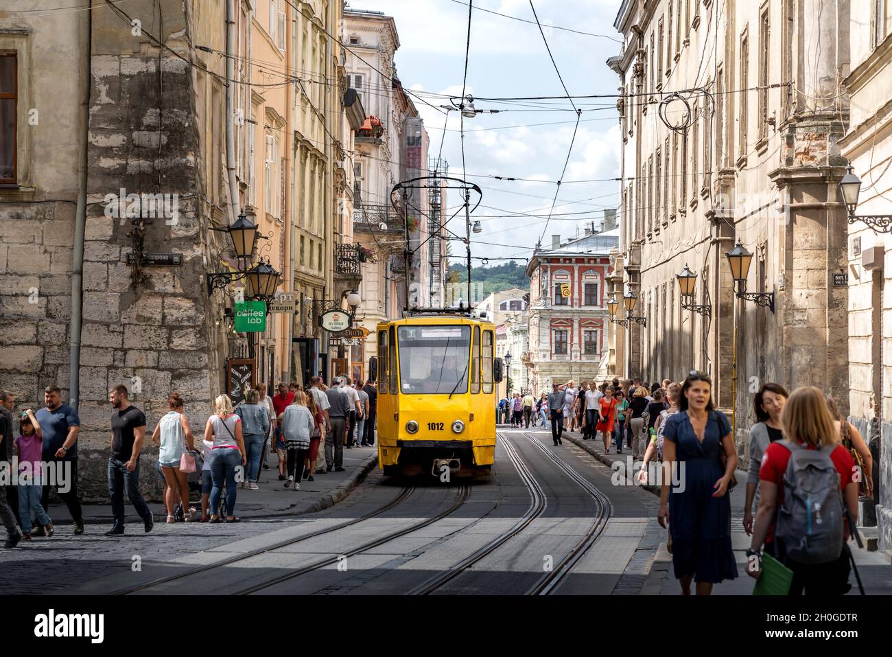 Lviv public transport hi-res stock photography and images - Alamy