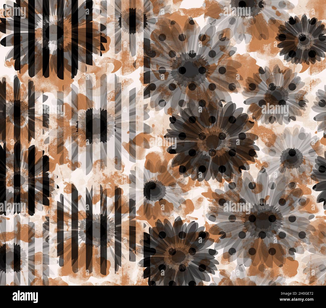 textile print patterns, modern mixed designs Stock Photo - Alamy