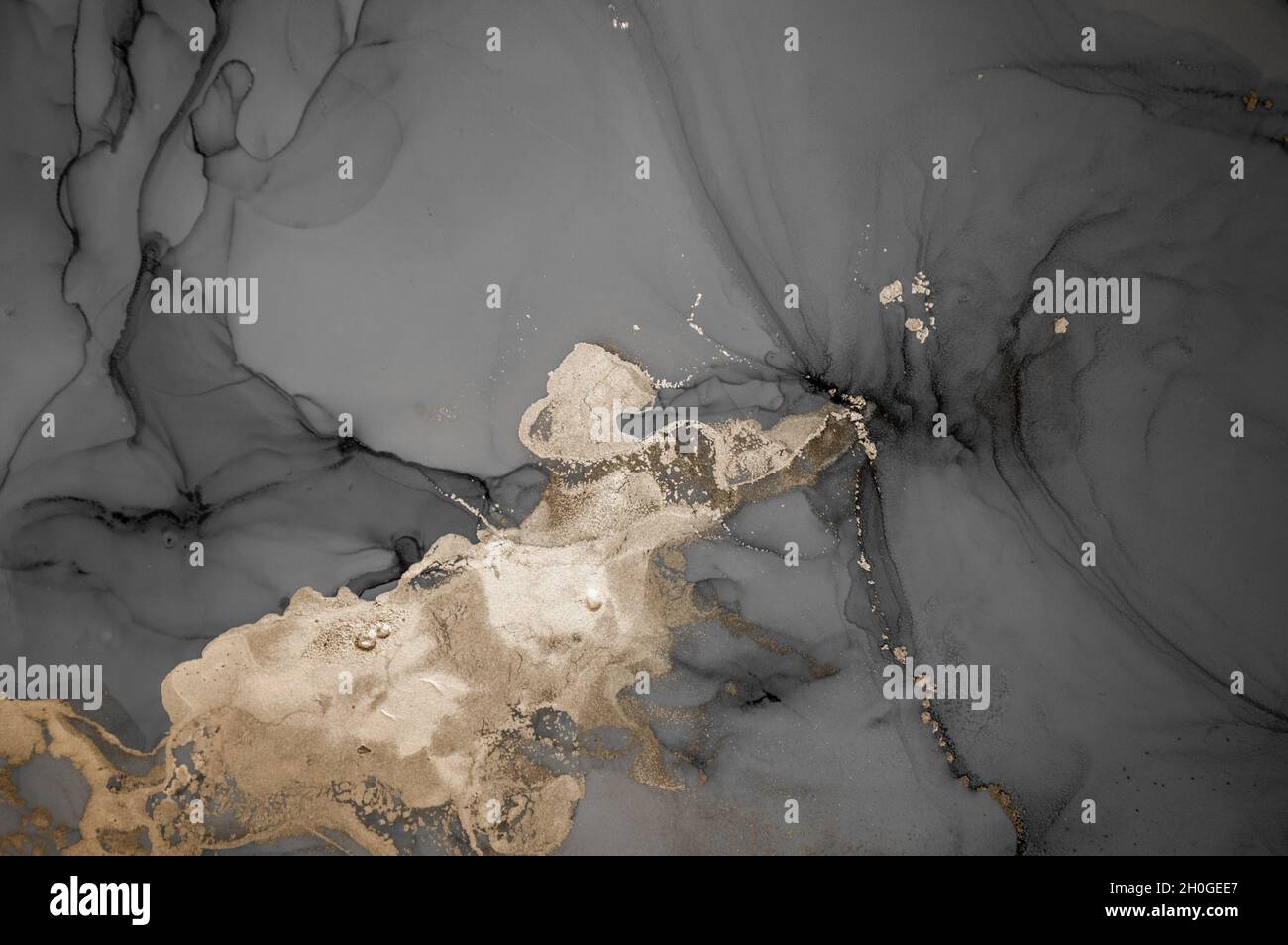 Grey ink wash hi-res stock photography and images - Alamy