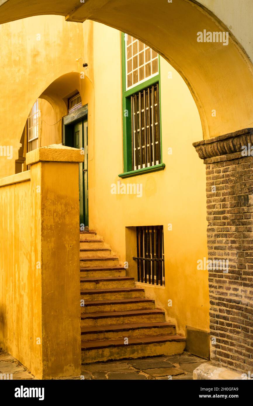 Interior of the Castle of Good Hope in Cape Town, South Africa, Africa ...