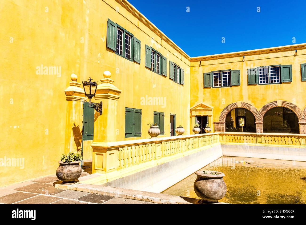 Interior of the Castle of Good Hope in Cape Town, South Africa, Africa ...