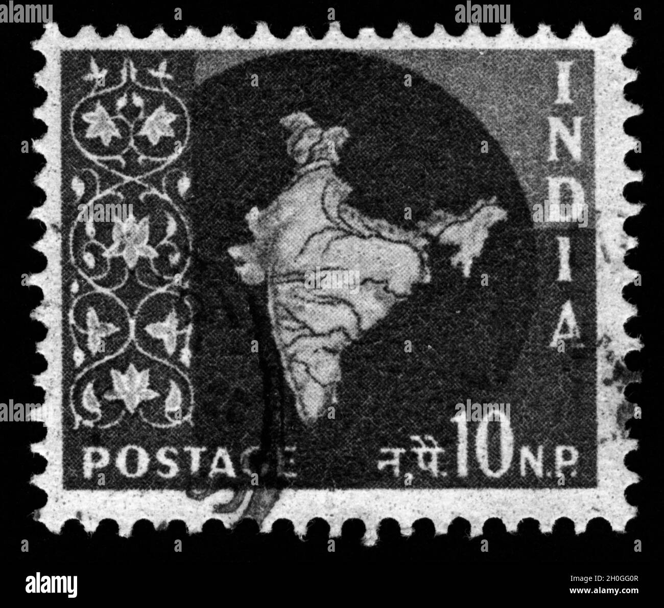 Stamp print in India, maps Stock Photo - Alamy