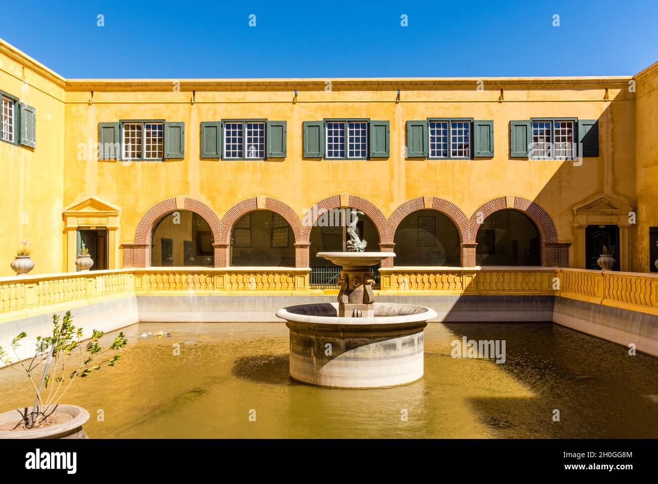 Interior of the Castle of Good Hope in Cape Town, South Africa, Africa ...