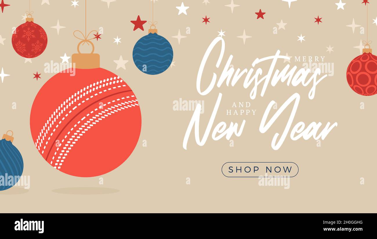 Cricket christmas greeting card. Merry Christmas and Happy New Year ...