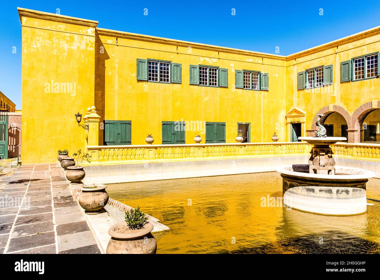Interior of the Castle of Good Hope in Cape Town, South Africa, Africa ...