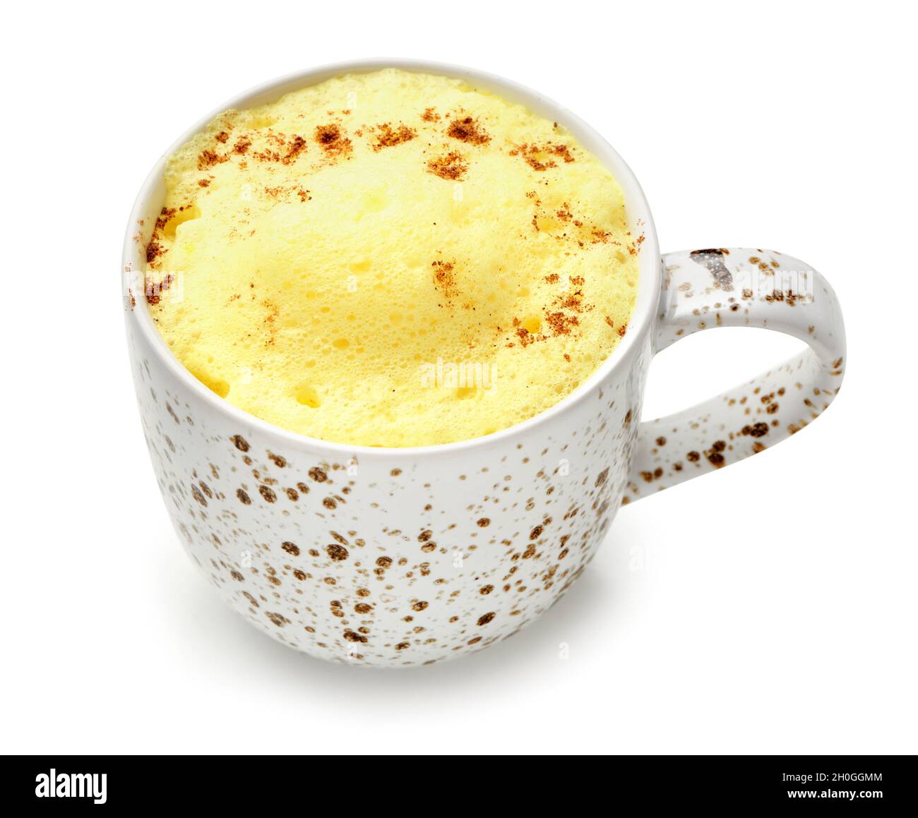 Golden turmeric milk Cut Out Stock Images & Pictures - Alamy
