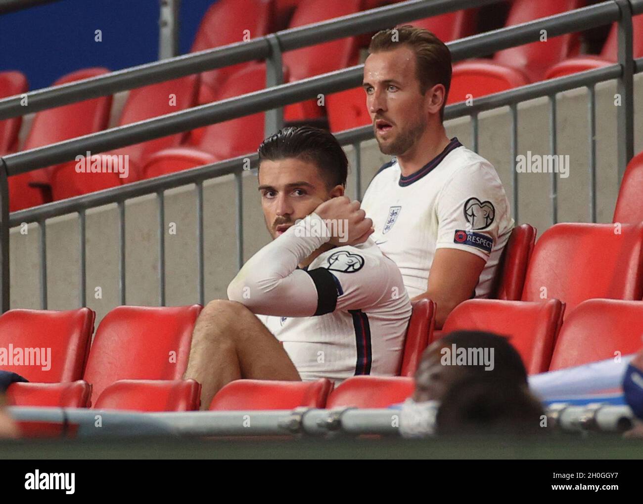England jack grealish harry kane hi-res stock photography and images ...