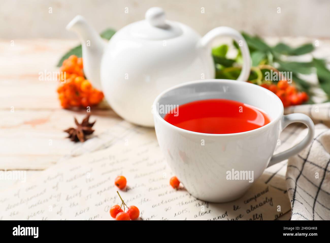 Rowan tea hi-res stock photography and images - Alamy
