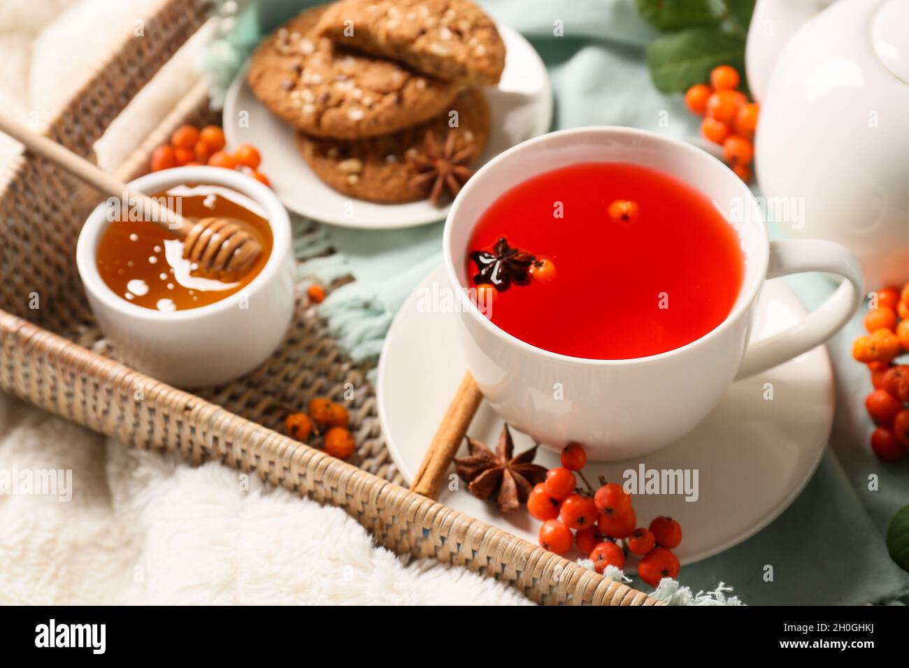 Berry cookies tray hi-res stock photography and images - Alamy