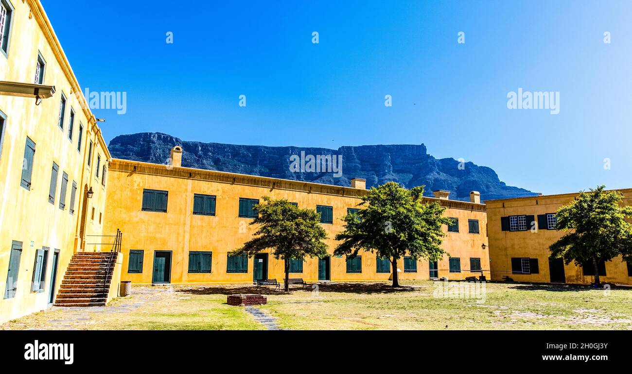 Interior of the Castle of Good Hope in Cape Town, South Africa, Africa ...