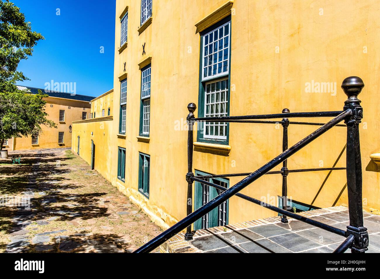 Interior of the Castle of Good Hope in Cape Town, South Africa, Africa ...