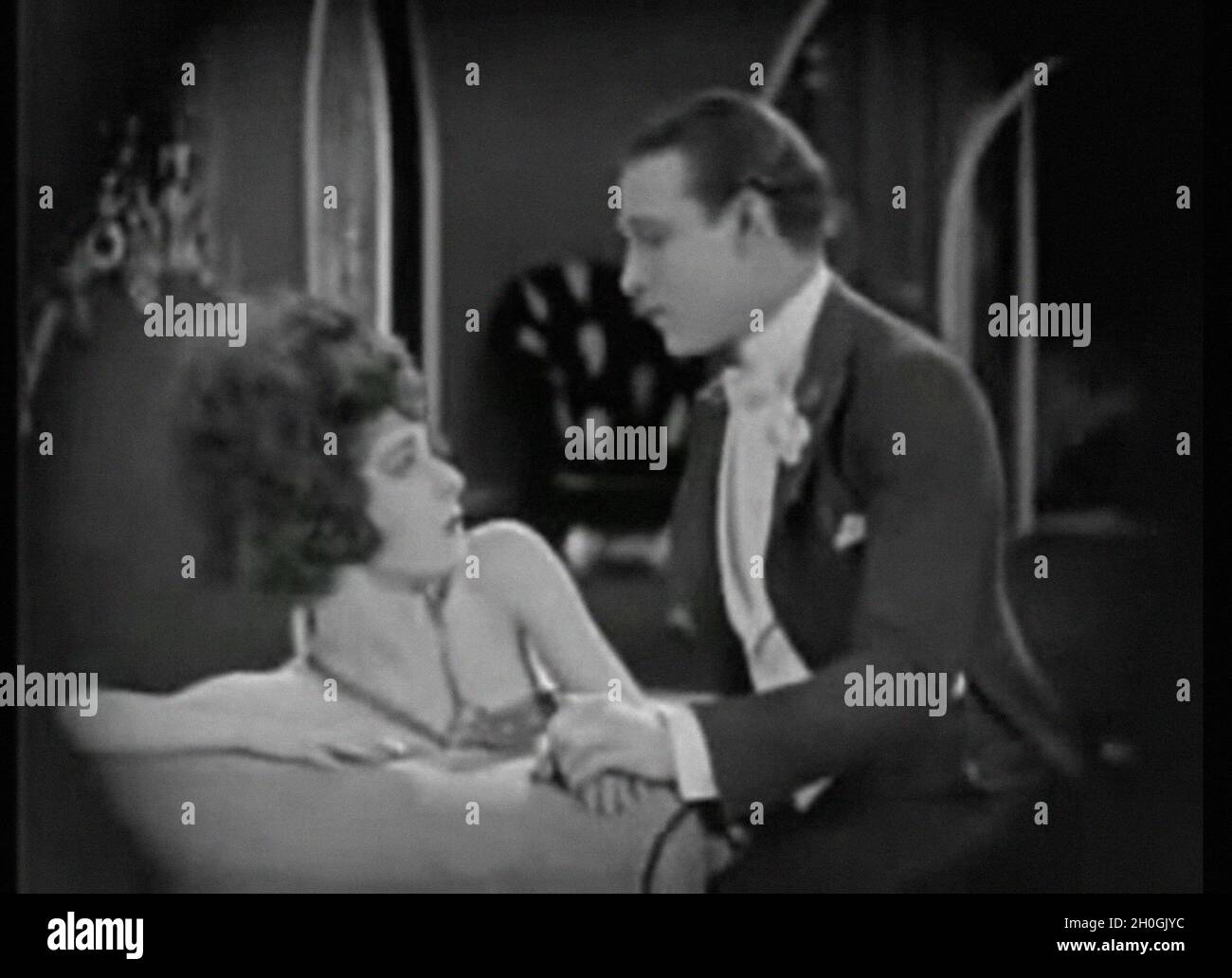 Vintage screenshot from the 1921 movie Camille Stock Photo - Alamy