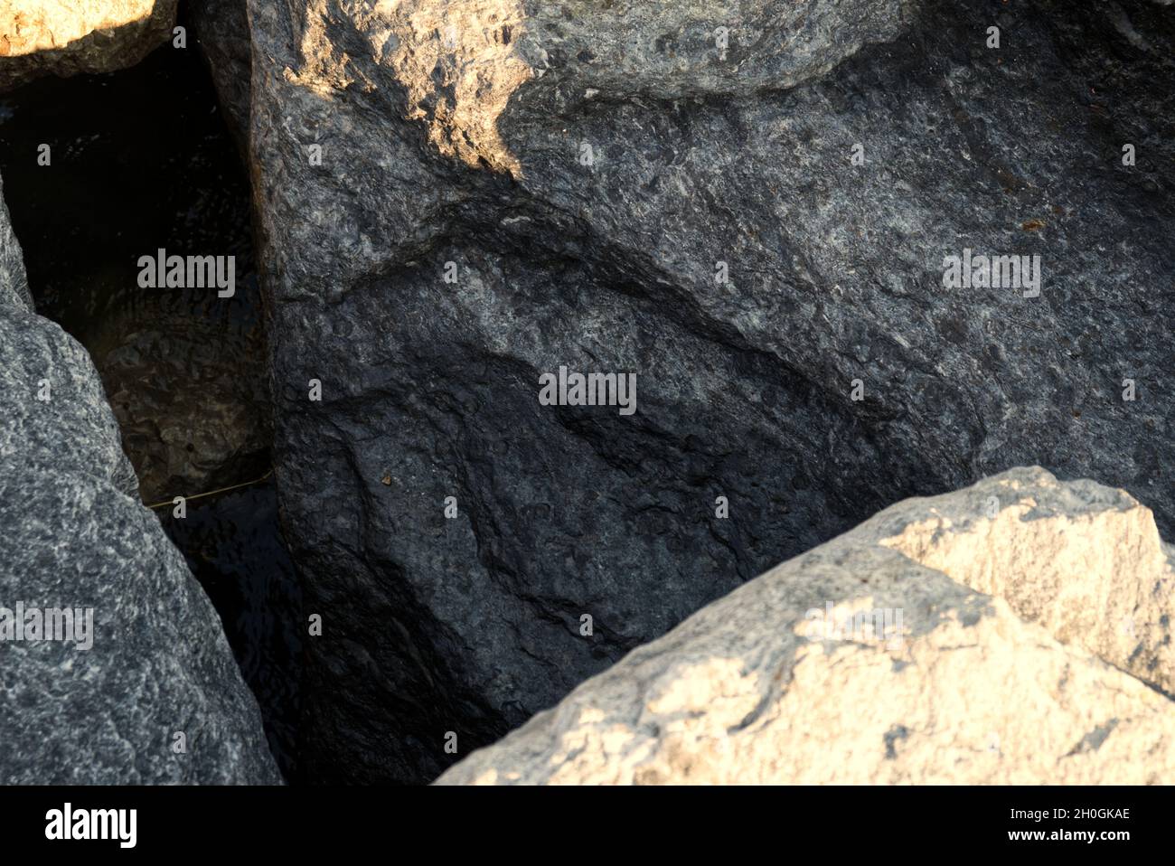 details of a pile of rocks Stock Photo - Alamy