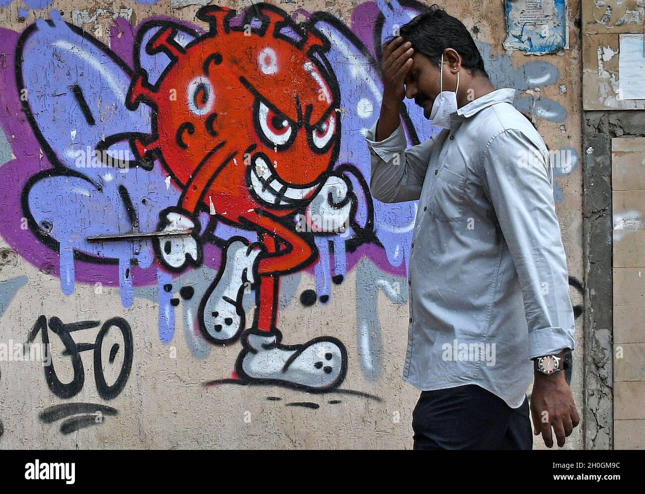 Graffiti mumbai hi-res stock photography and images - Alamy