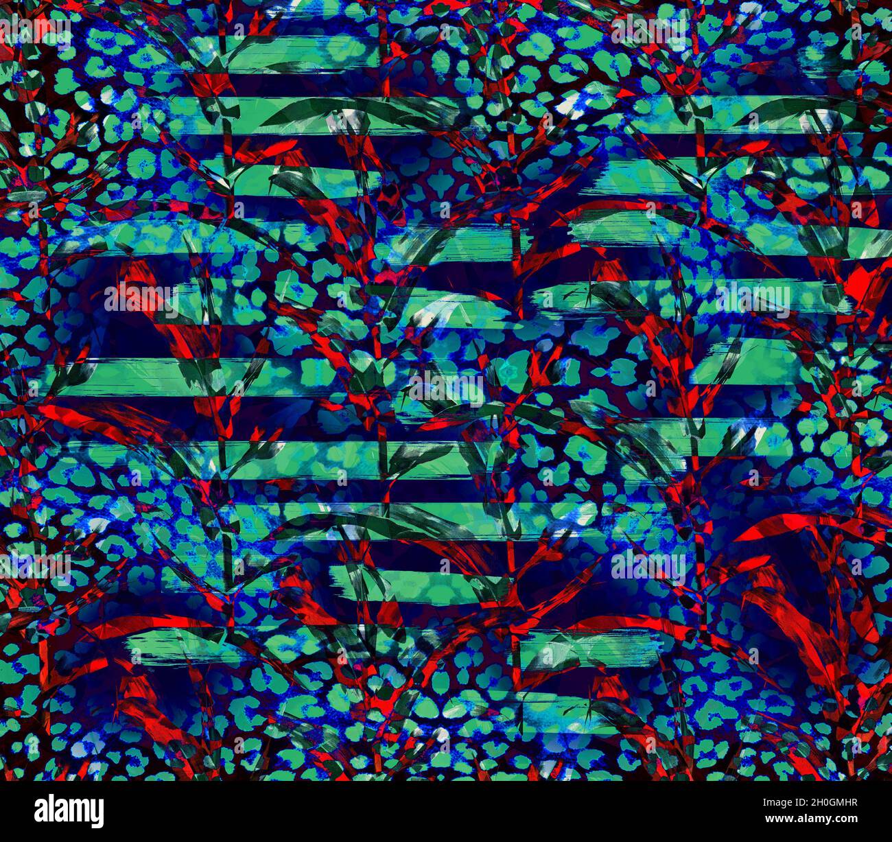 textile print patterns, modern mixed designs Stock Photo - Alamy