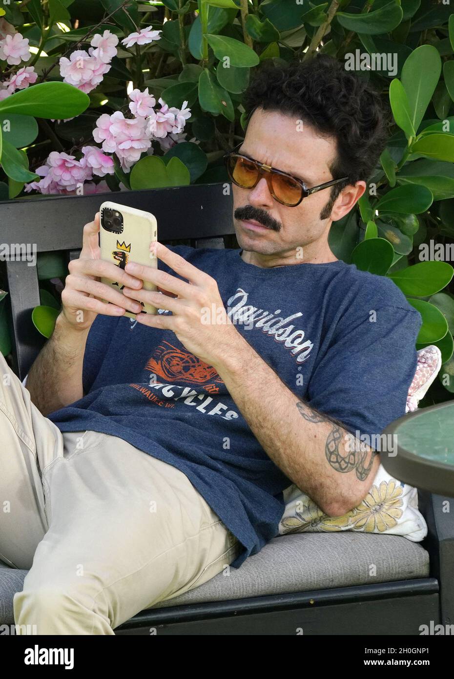 MIAMI, FL - OCT 12: Actor Jose Maria Torre is seen during the behind ...