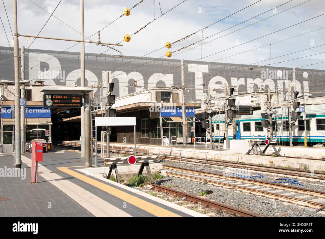 Termini Station, central railway station, public transportation, Rome ...