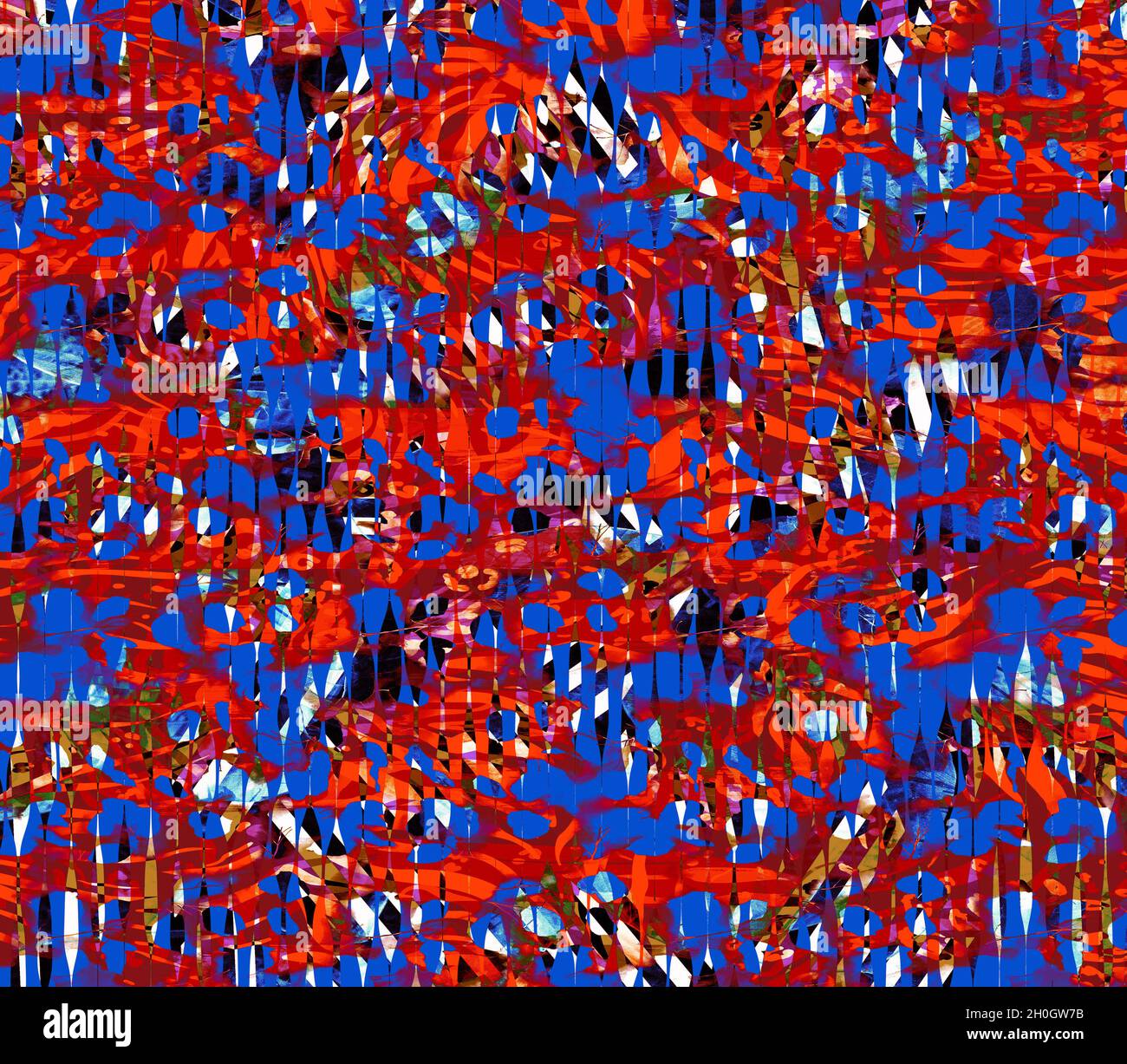 textile print patterns, modern mixed designs Stock Photo - Alamy