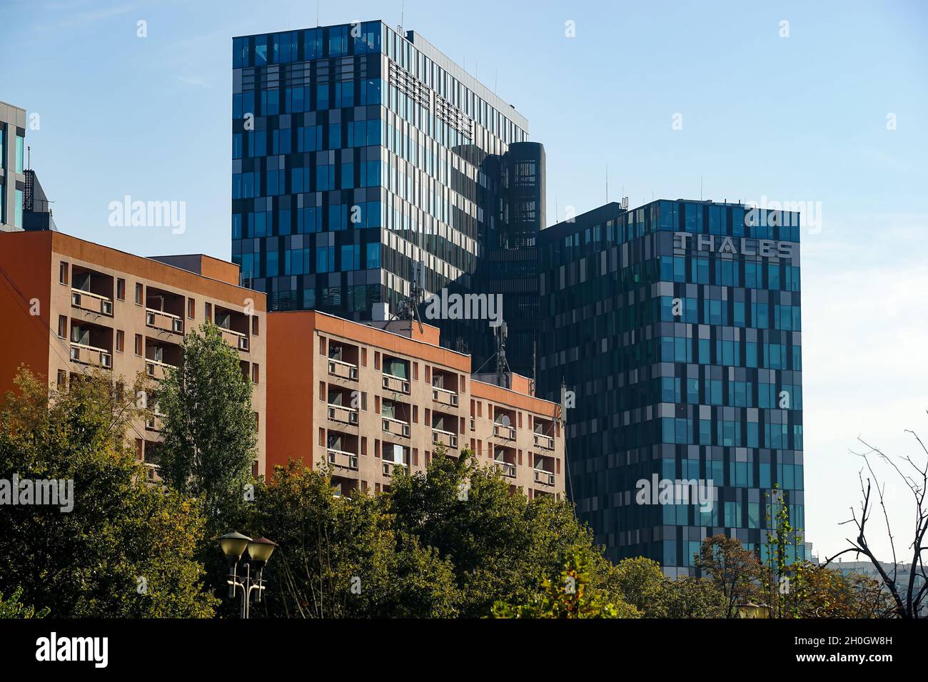 Bucharest, Romania - October 04, 2021: The logo of French multinational ...