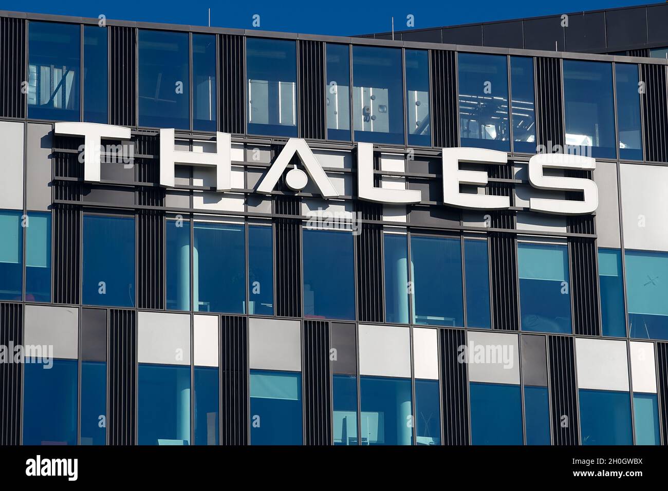 Bucharest, Romania - October 04, 2021: The logo of French multinational ...