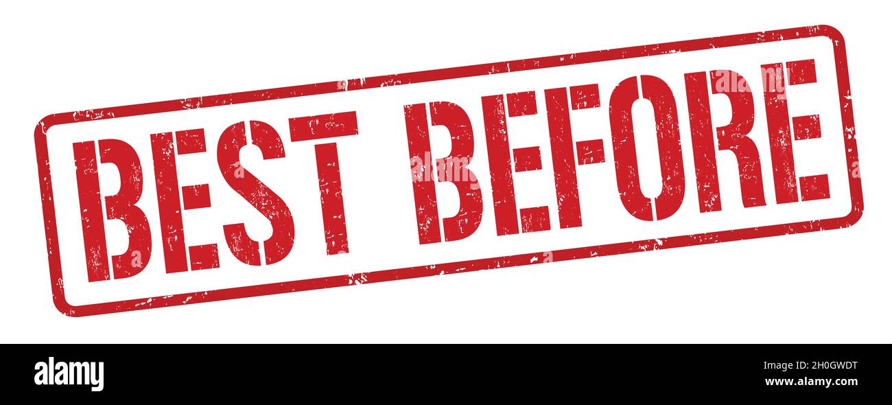 Best before grunge rubber stamp on white background, vector ...